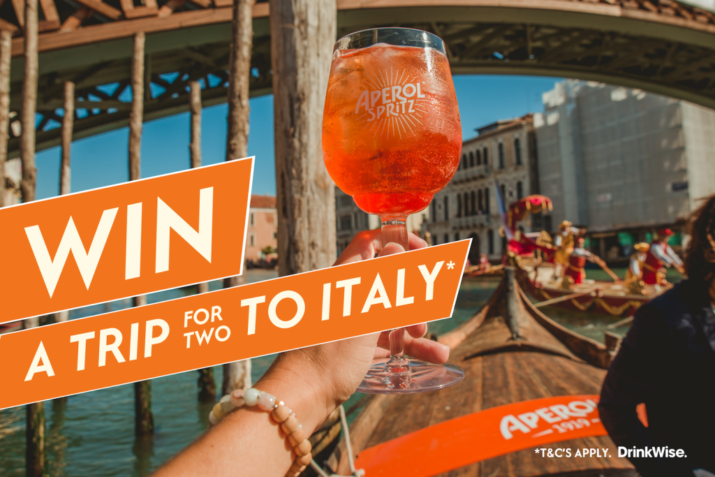 WIN a trip to Venice with Aperol 2025 - Experiential - Aperol ...